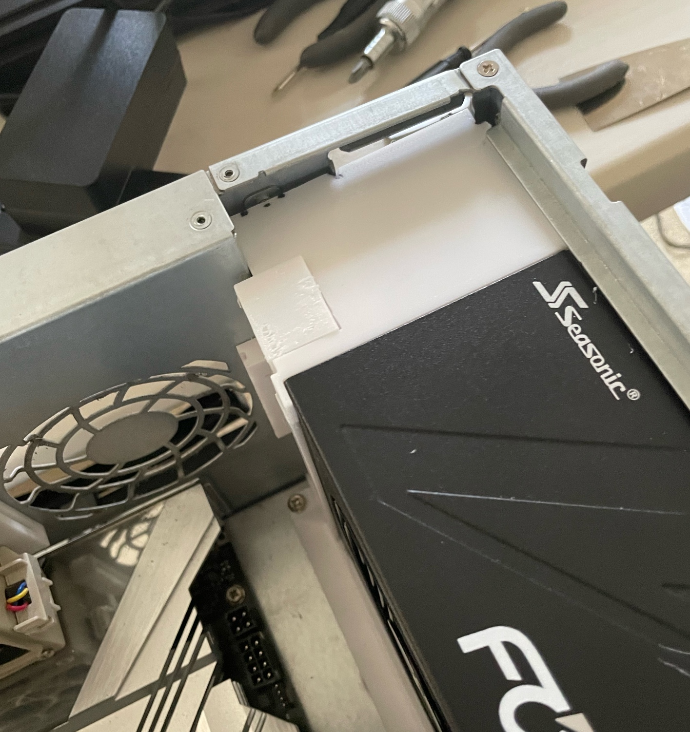 Supermicro SC846 ATX PSU Shroud by twang | Download free STL model ...