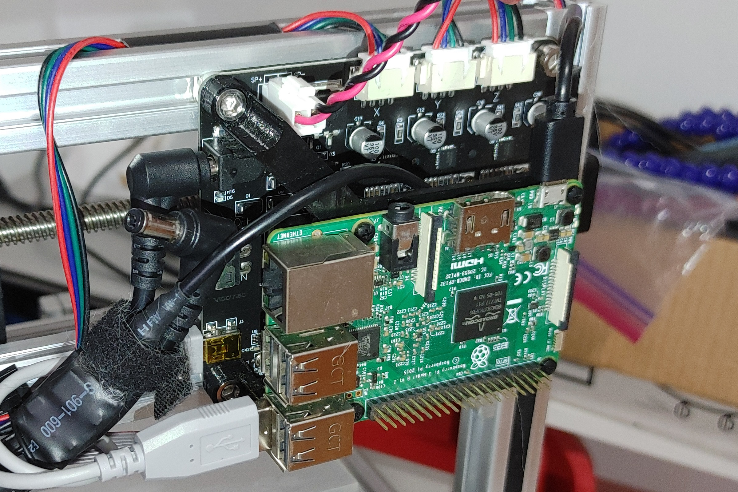 3018 CNC Endmill Pi Loft Mount - Fully Parametric by Naomi | Download ...