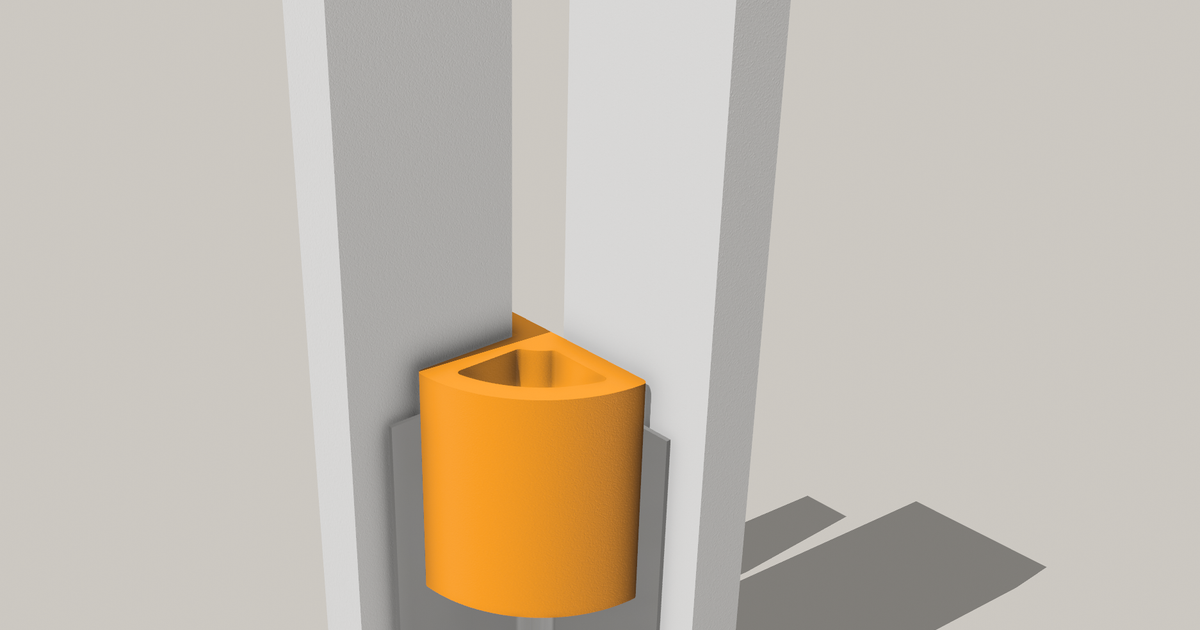 Hinge door stop by Steven Quinn | Download free STL model | Printables.com