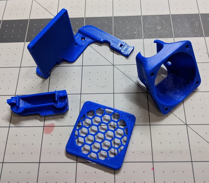 ender 3 pro fan duct project no extra parts required. by Ja Boi justin ...
