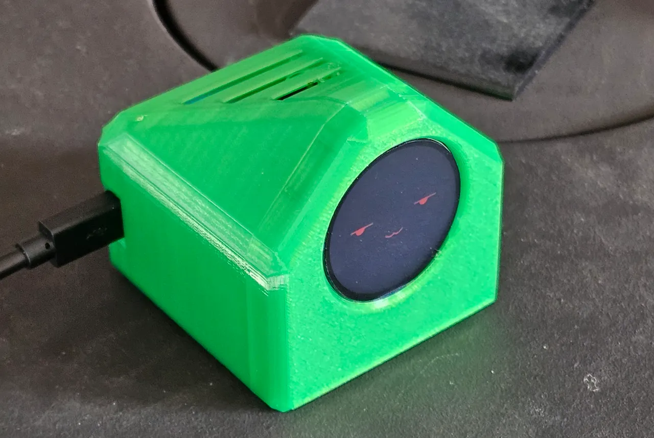 DIY KNOMI/esp32 devKit 1.28" round screen case by Stacking Layers ...