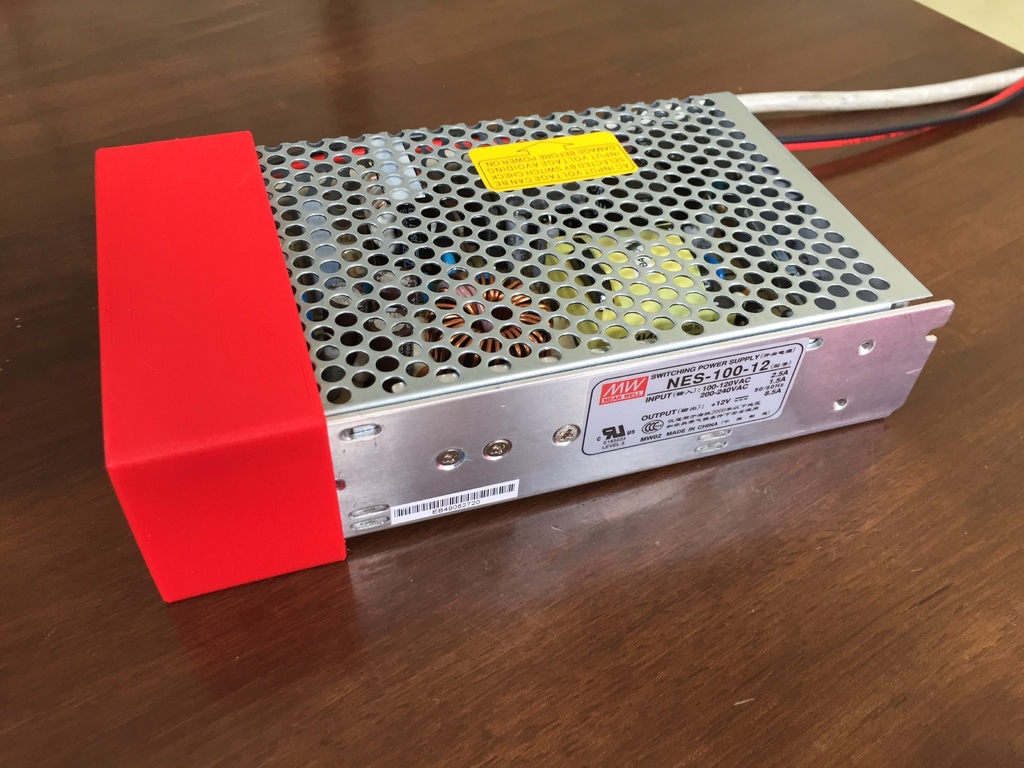 Mean Well NES-100-12 PSU Cover by pdxlocs | Download free STL model ...