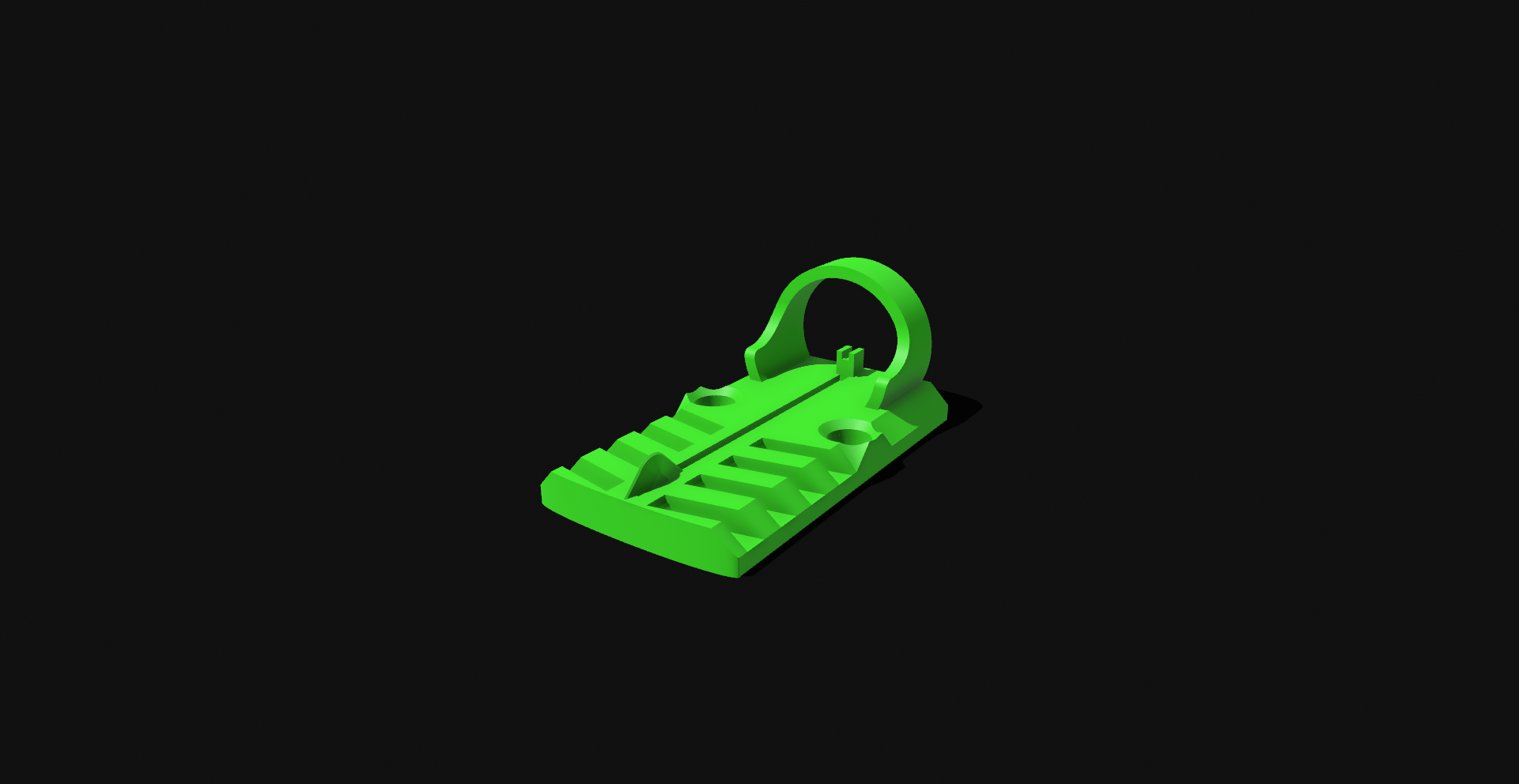 Glock 19 Gen 3 RMR Plate Sighted by AOUDE Werks | Download free STL ...