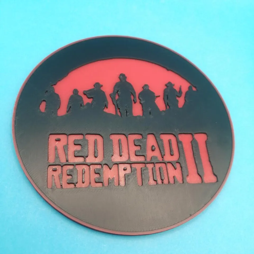 RED DEAD REDEMPTION 2 DRINKS COASTER - BAMBU UPDATE by Dark Project ...