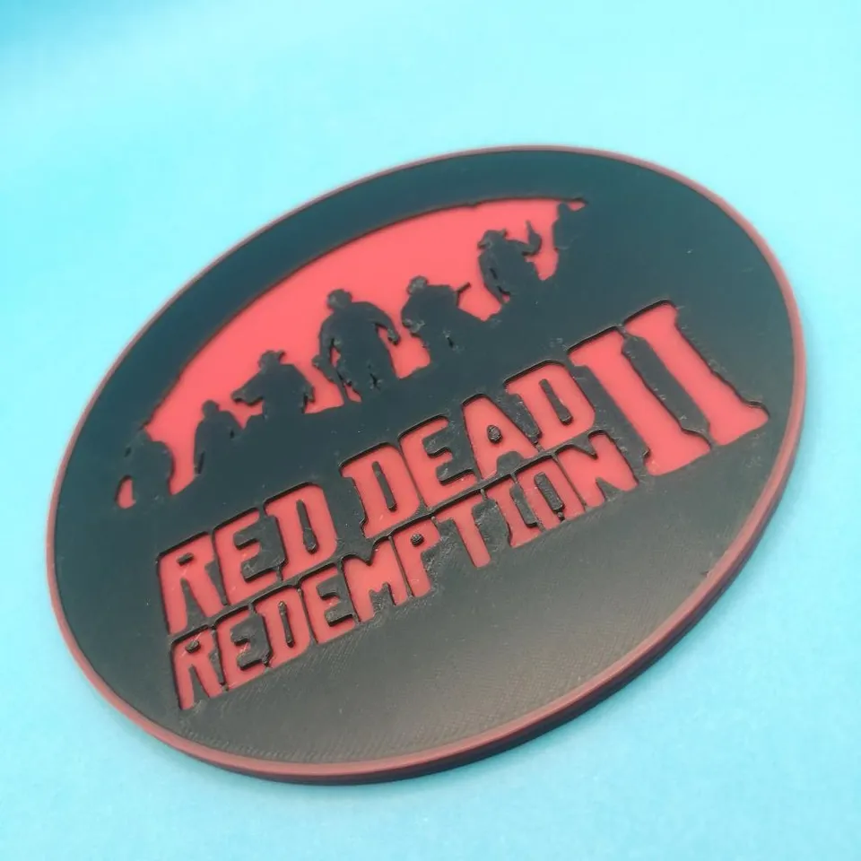 RED DEAD REDEMPTION 2 DRINKS COASTER - BAMBU UPDATE by Dark Project ...
