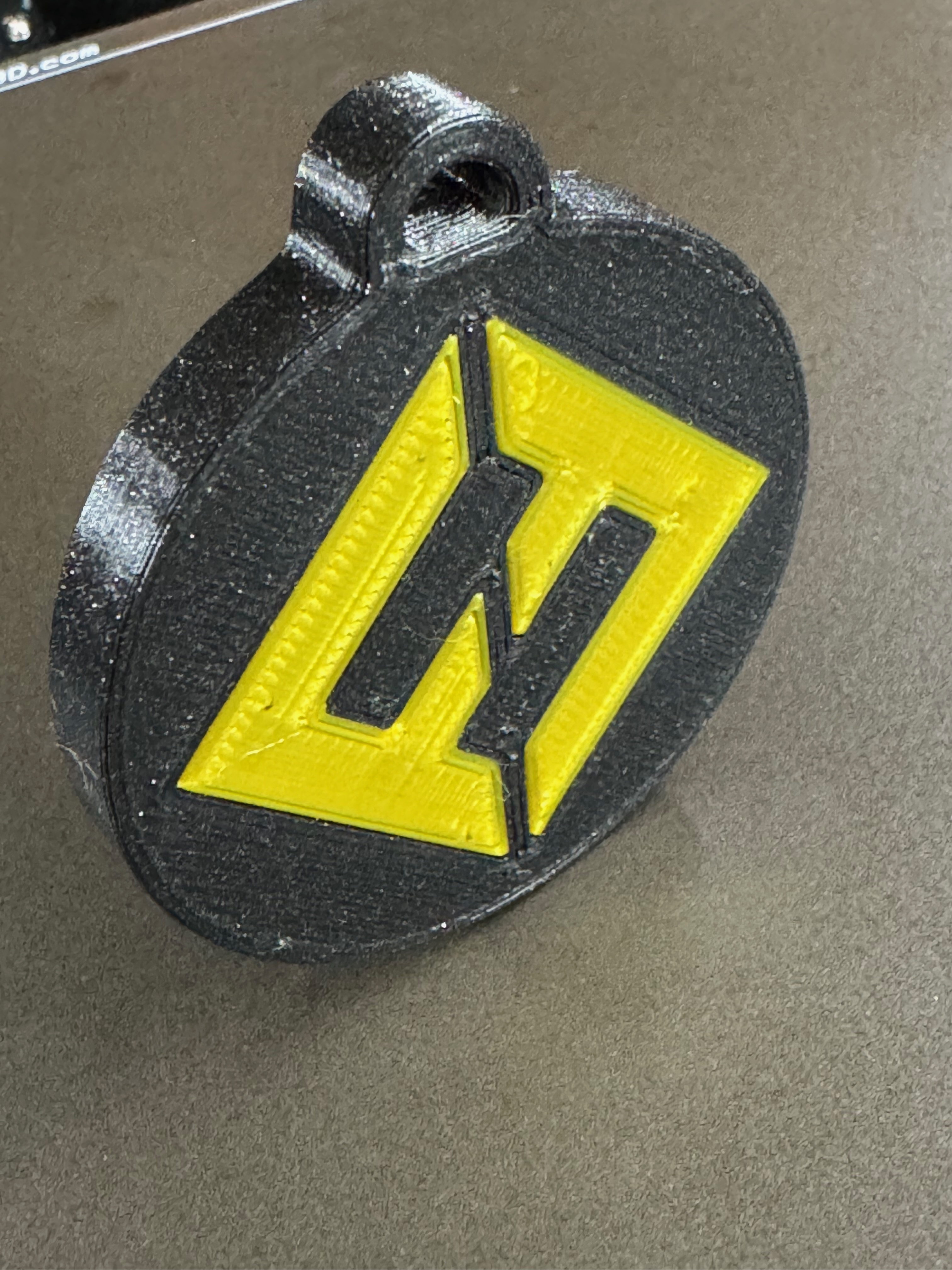 Foo Fighters double-sided bag tag / keychain by Kevin Gallagher ...