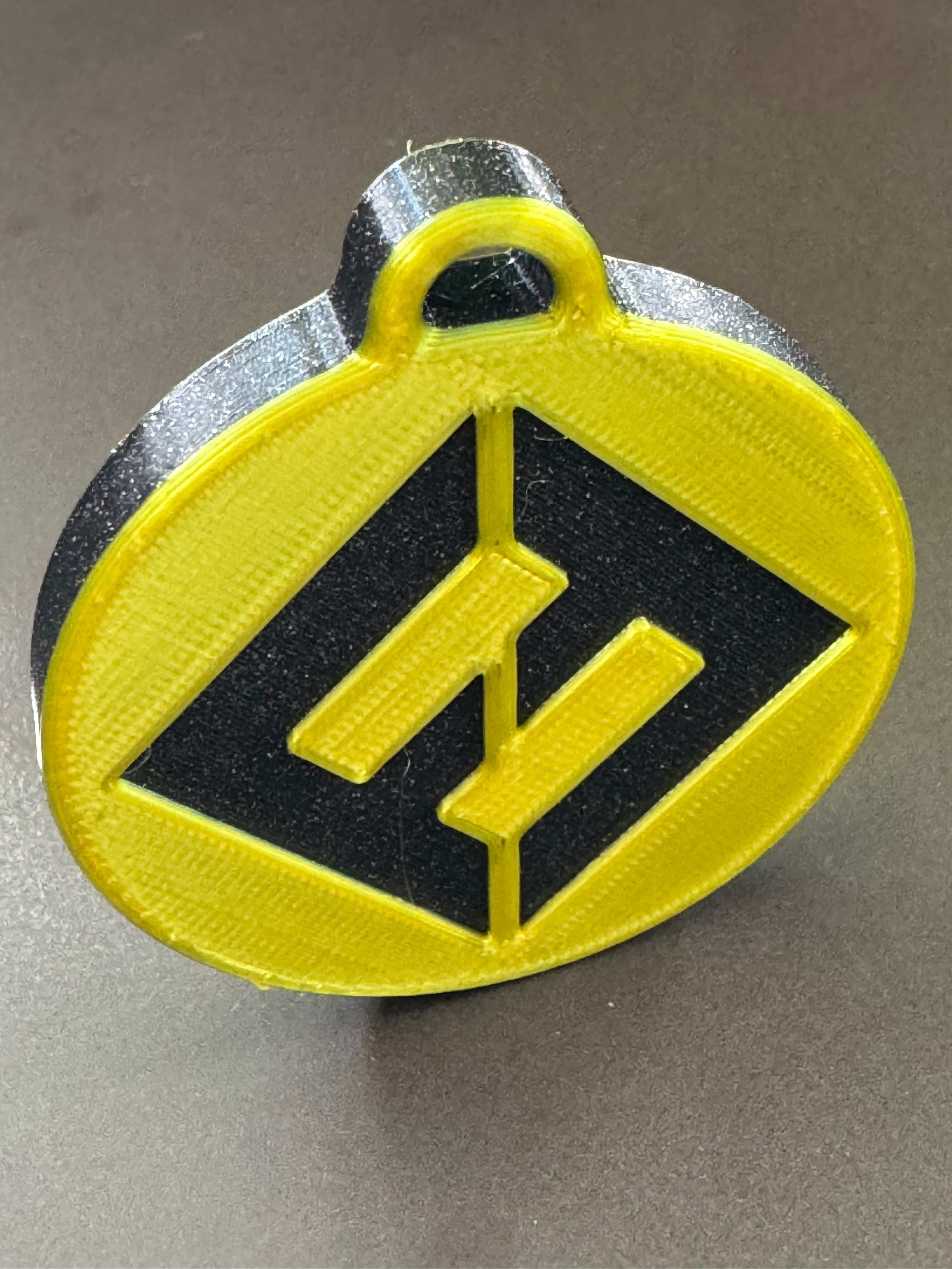 Foo Fighters double-sided bag tag / keychain by Kevin Gallagher ...