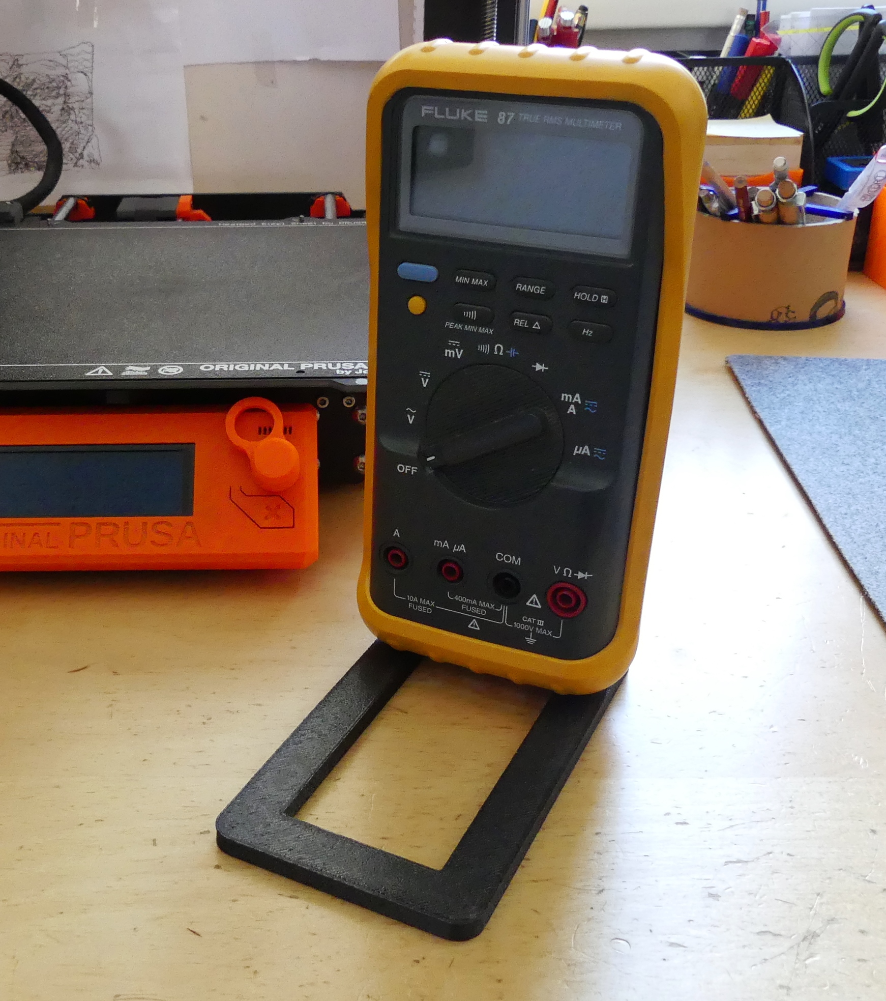 Stand for Fluke 87 by werz 99 | Download free STL model | Printables.com