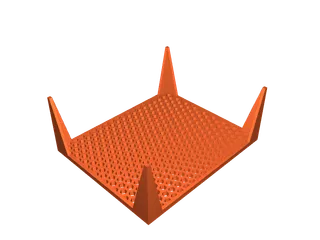 Monitor stand - honeycomb design by ArgiCZ | Download free STL model ...