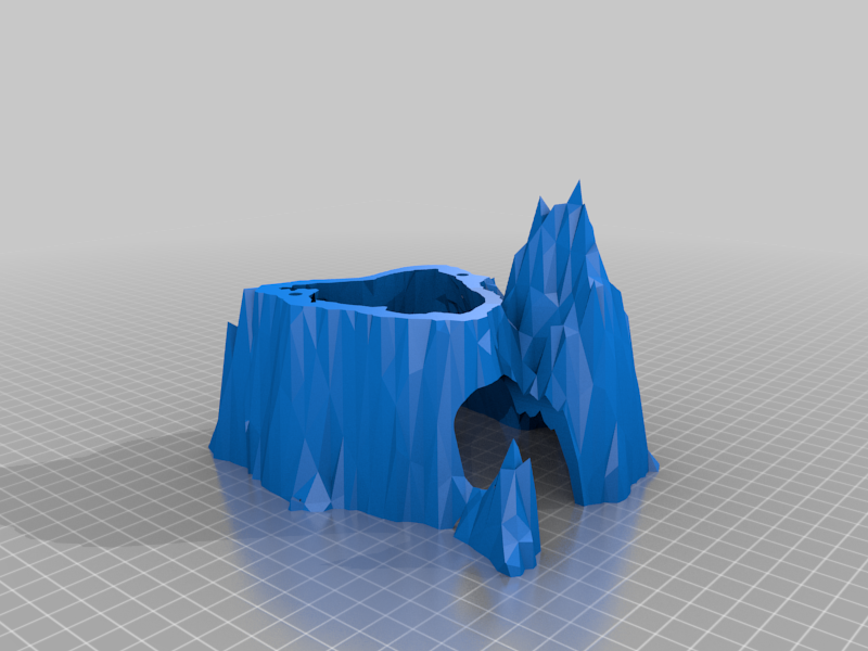 D&D Mountain Terrain by GrooveIN3D | Download free STL model ...
