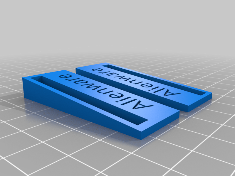 Alienware M17x R4 Laptop Riser by GrooveIN3D | Download free STL model ...