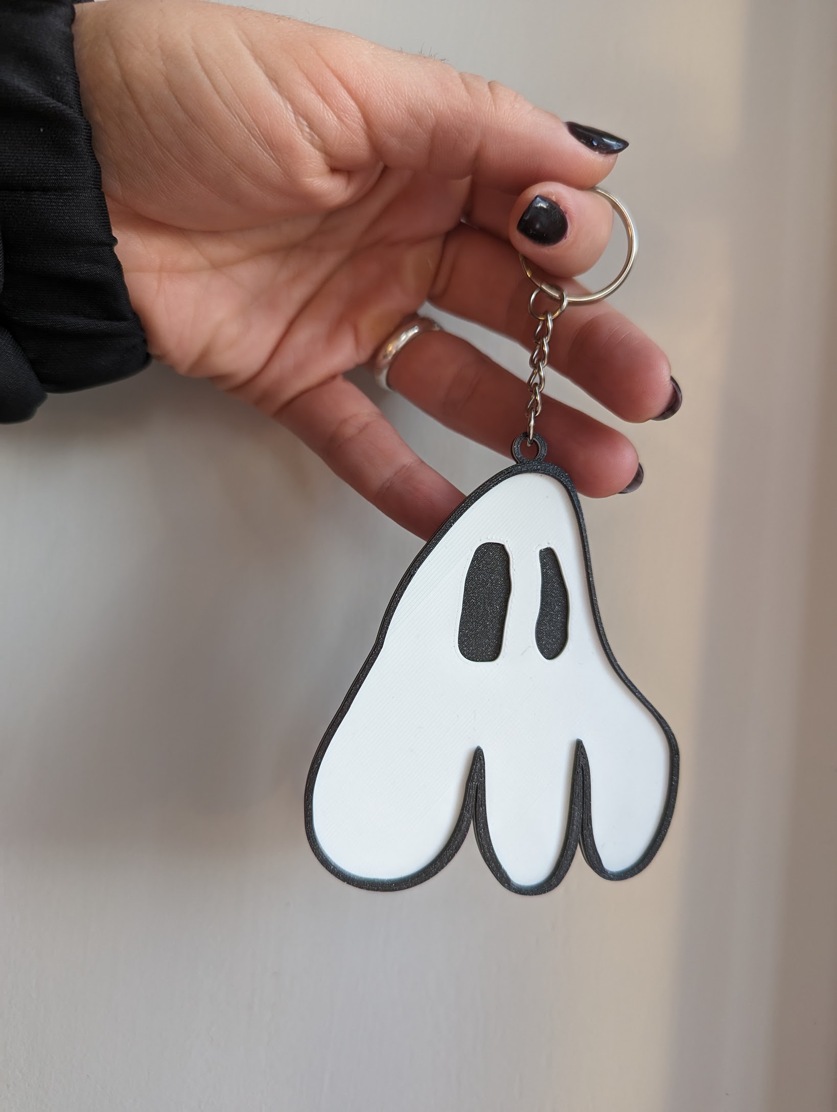 Halloween Doodle Ghost Keychain by Erika Heidi | Download free STL ...