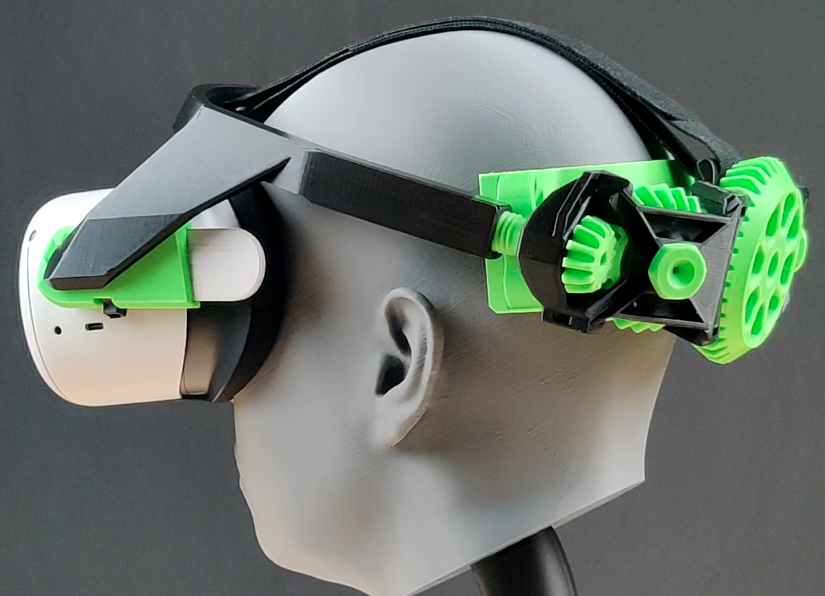 GearHead Quest 2 Strap by Adam & Evil | Download free STL model ...
