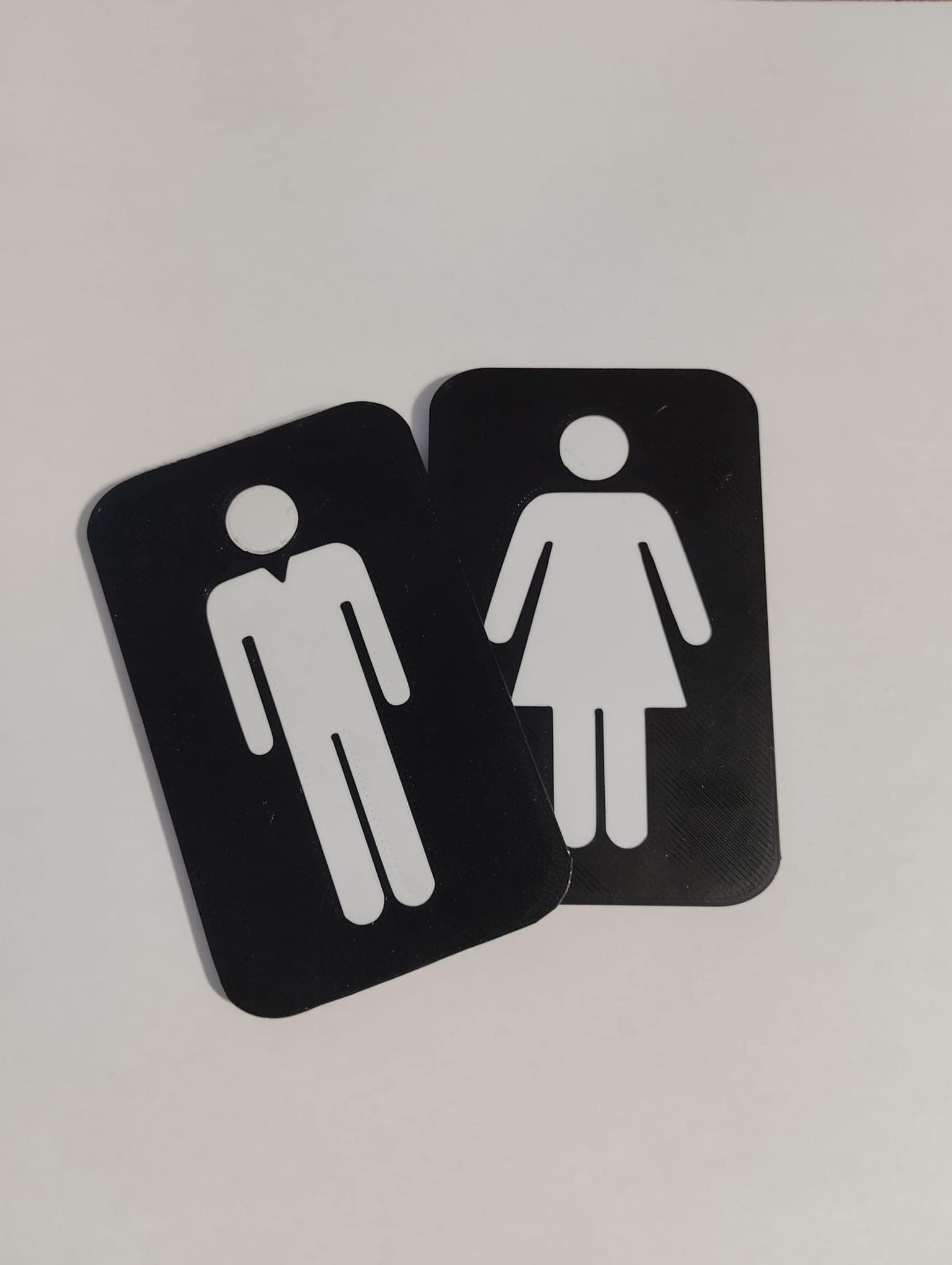 WC tag w/m by Michal Pavelka | Download free STL model | Printables.com