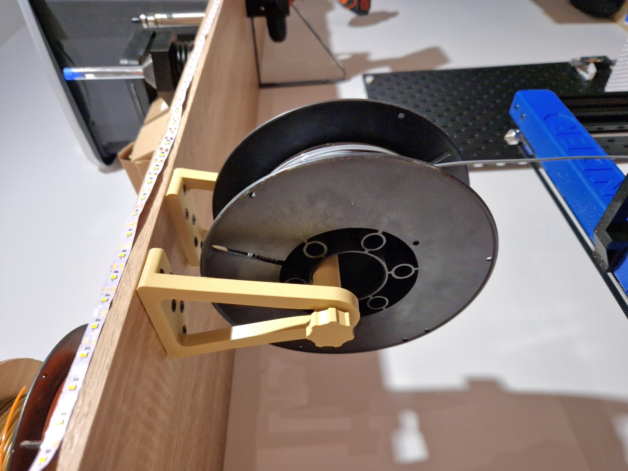 Spool holder easy to print by Jakub Sopala | Download free STL model ...