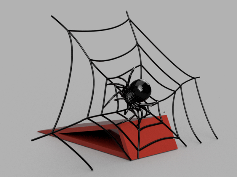 Spider door stopper by A2S_dESING | Download free STL model ...