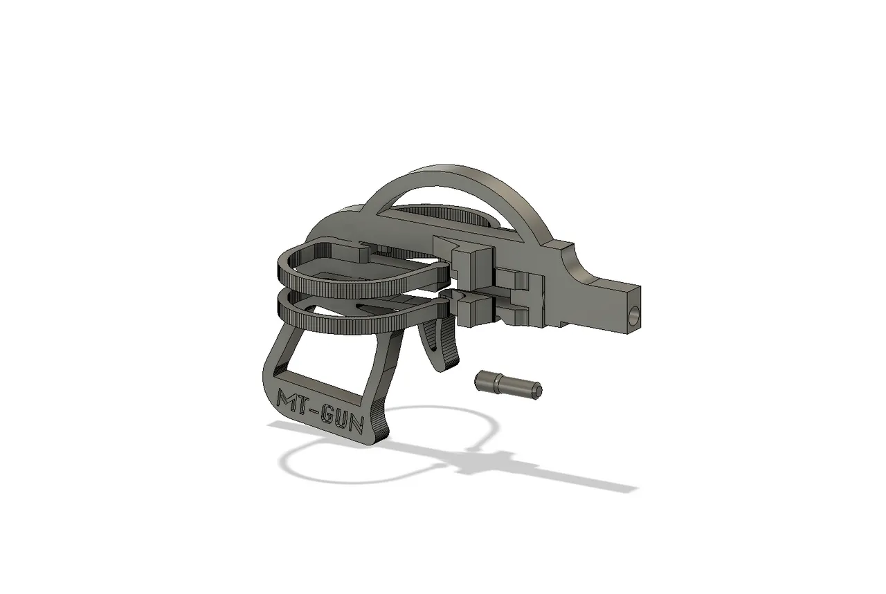 Spring Gun by François BORDAS | Download free STL model | Printables.com