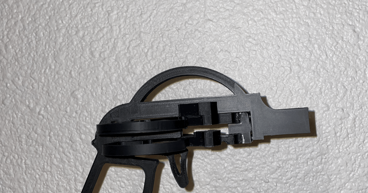 Spring Gun by François BORDAS | Download free STL model | Printables.com
