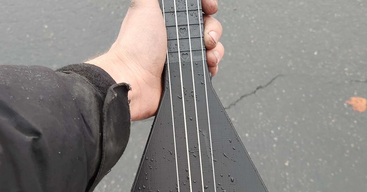 Customizable Soprano Ukulele by Grhmhome | Download free STL model ...