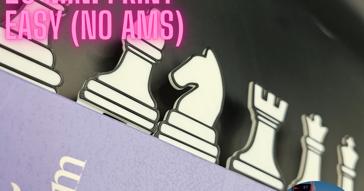 CHESS SET - BOOKMARKS by Sloth97 | Download free STL model | Printables.com