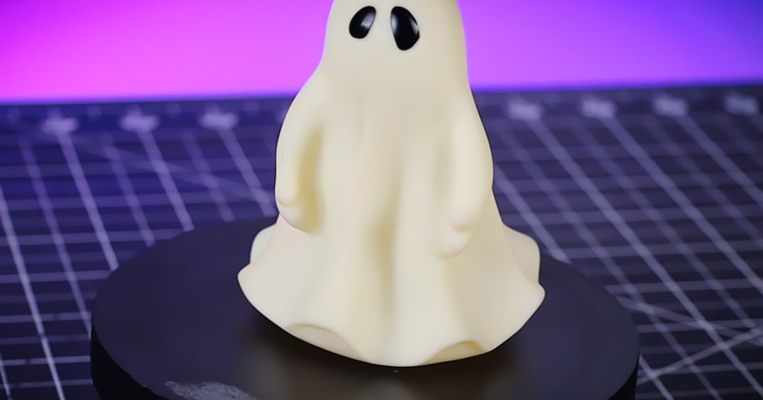 3D Scan of Ghost Halloween Decoration by RandyMay | Download free STL ...