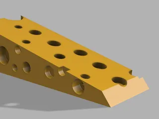 Cheese door stop by MrdZ | Download free STL model | Printables.com