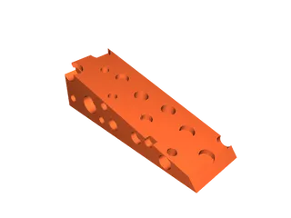 Cheese door stop by MrdZ | Download free STL model | Printables.com
