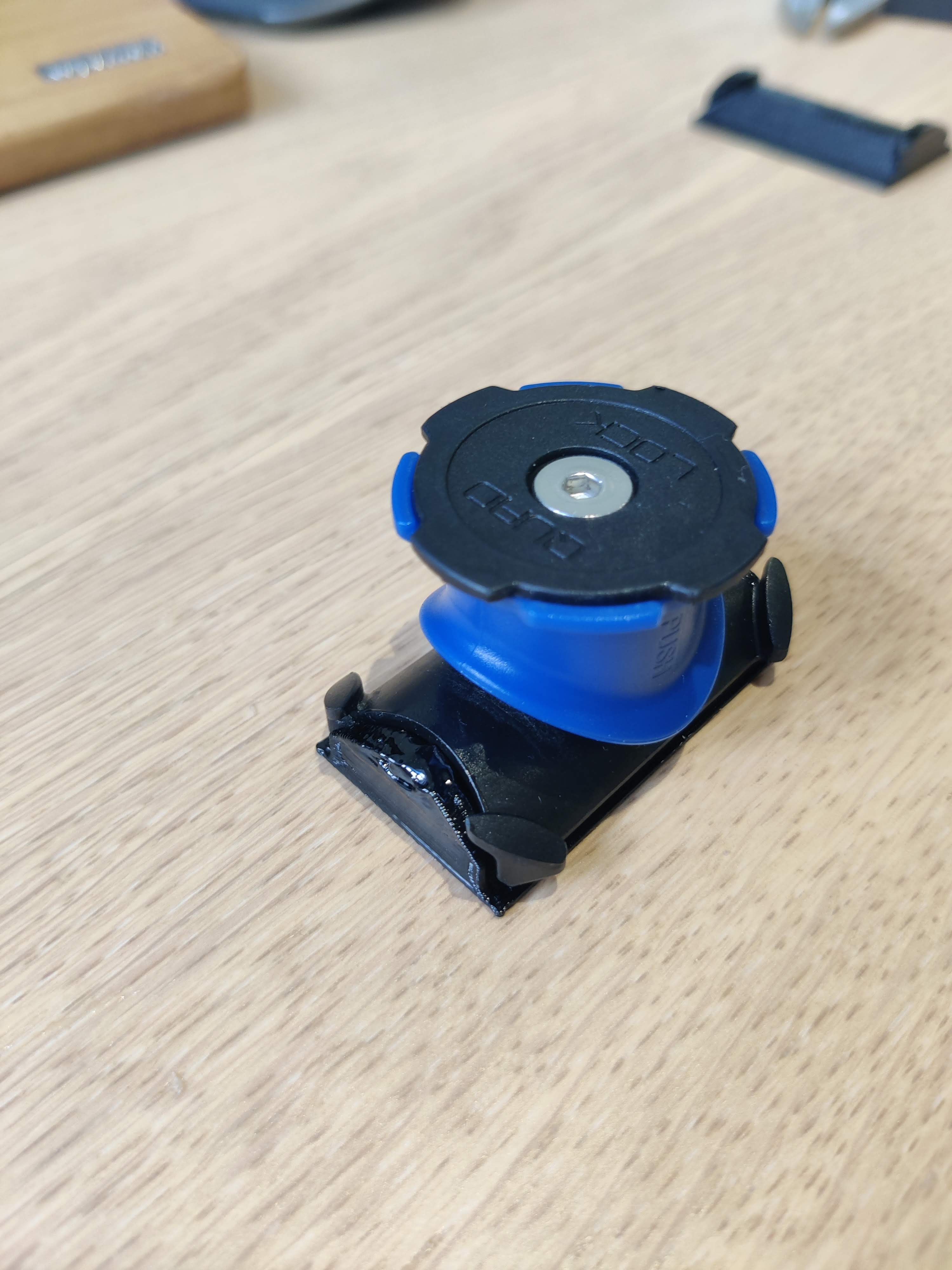 Flat bar adapter for quadlock bike mount by Ruslan K | Download free ...