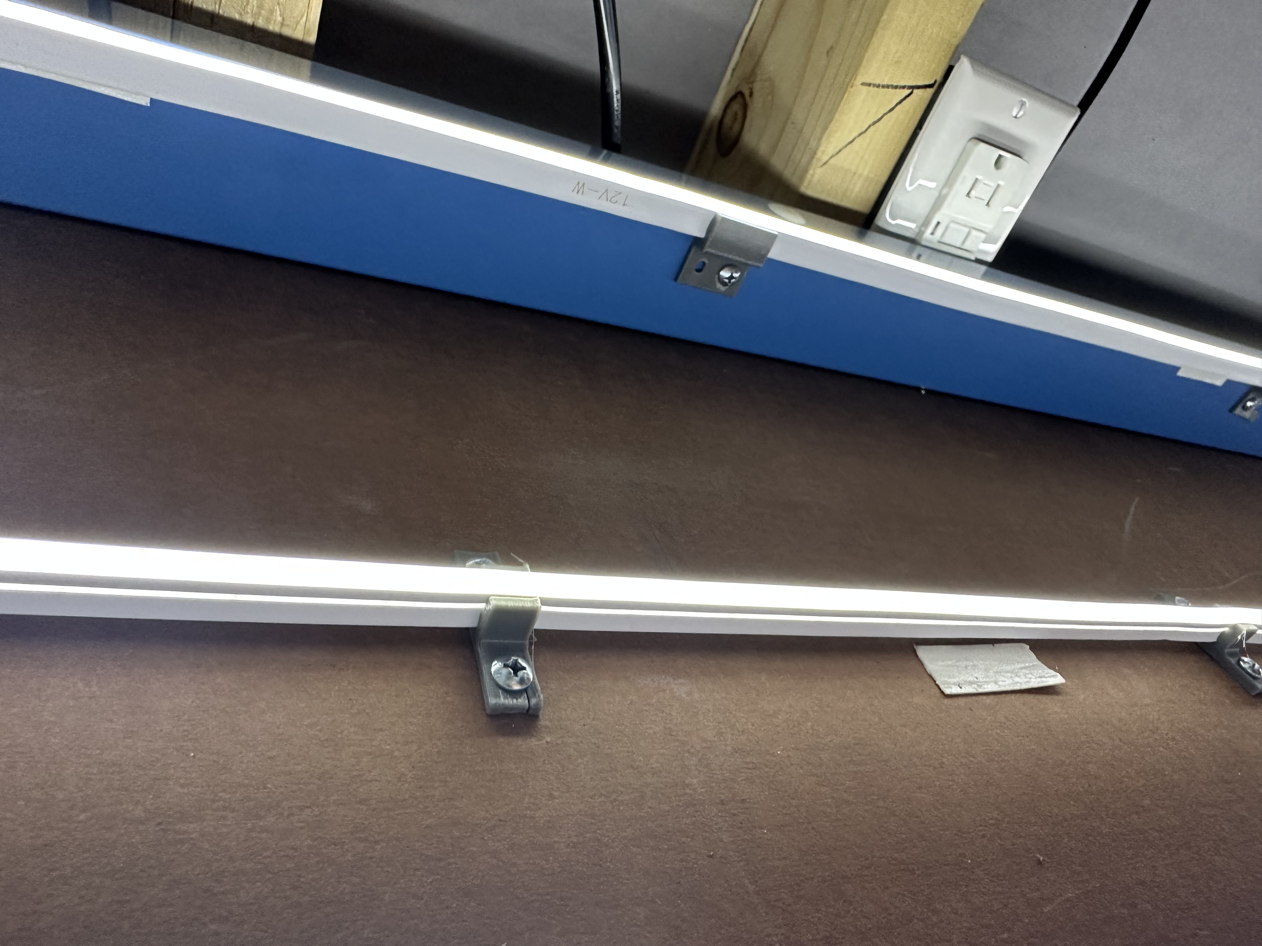 LED Thin Light Strip Holders by R Wheeler | Download free STL model ...