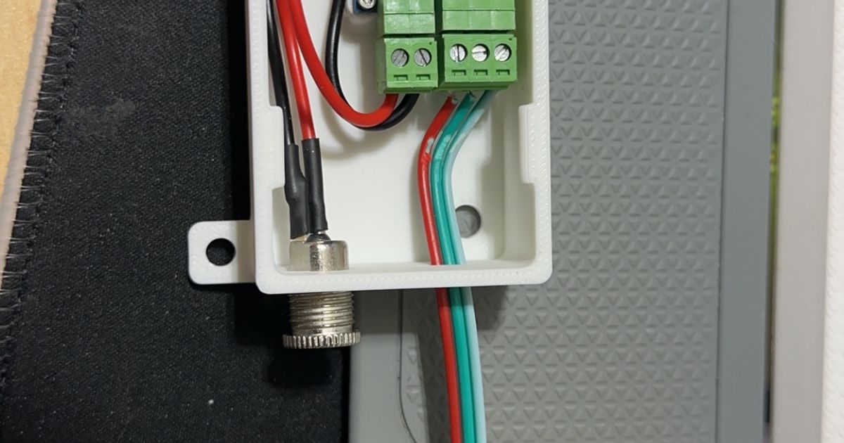 Esp8266 Esp 12s Wifi Microcontroller Wled Case Holder By R Wheeler