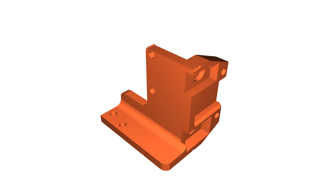 Mount for Fysetc Portable Input Shaper for Sprite Pro hot end by Simon ...