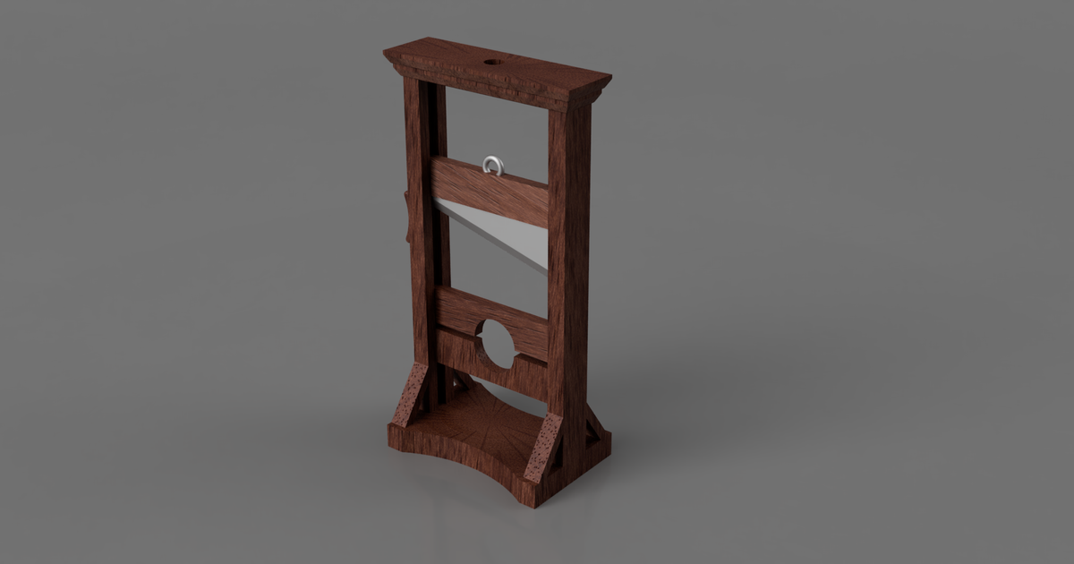 Model Guillotine por Tír na Cait | Descargar modelo STL gratuito ...