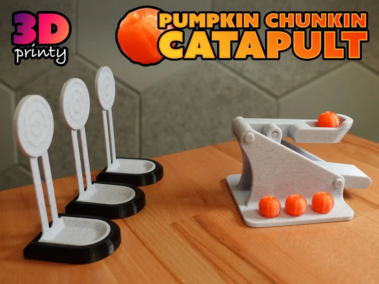 Pumpkin Chunkin Catapult by 3D Printy | Download free STL model ...