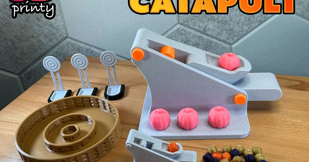 Pumpkin Chunkin Catapult by 3D Printy | Download free STL model ...