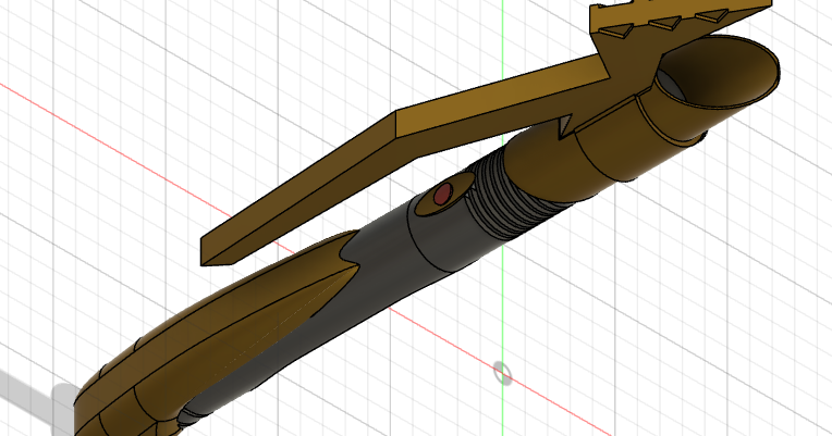 E's custom lightsaber by 3D E | Download free STL model | Printables.com