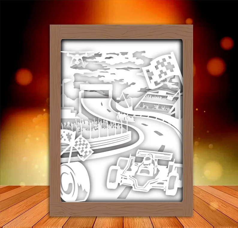 racing f1 lightbox by tecnoculebras | Download free STL model ...