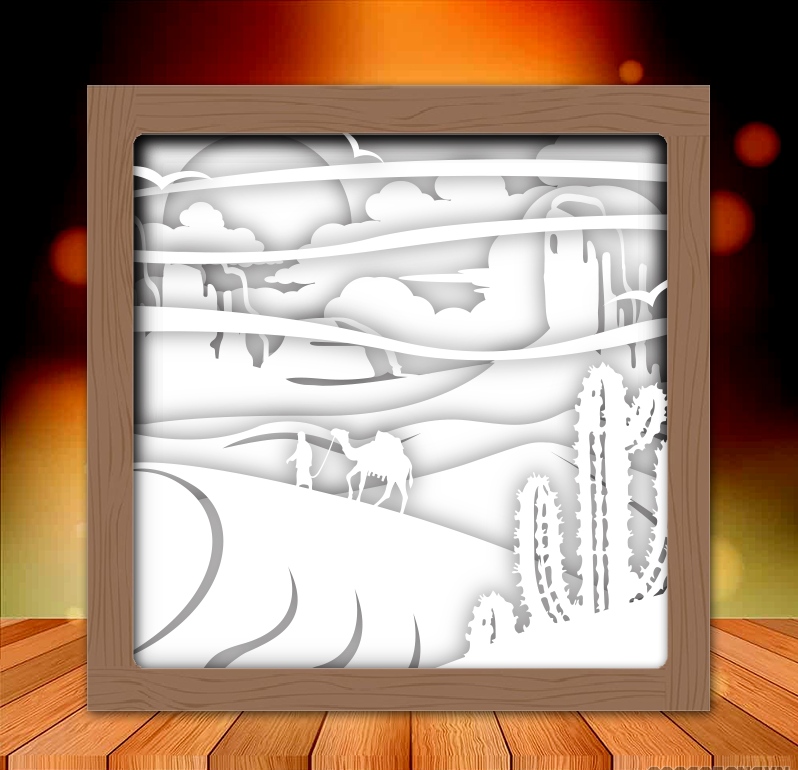 desert lightbox by tecnoculebras | Download free STL model | Printables.com