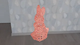 Creality Rabbit Voronoi by Den | Download free STL model | Printables.com