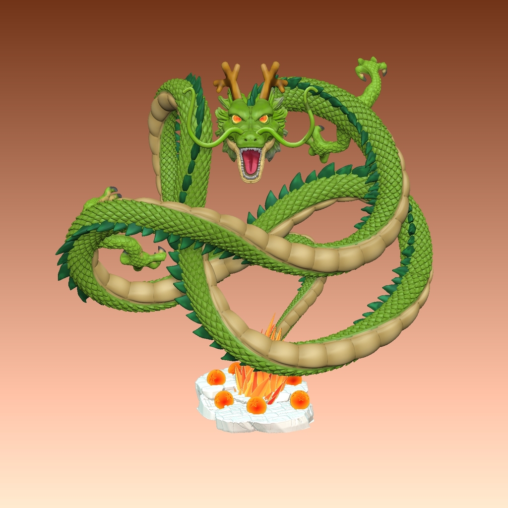 Shenron - Dragon Ball por Anycubic Community | Descargar modelo STL ...