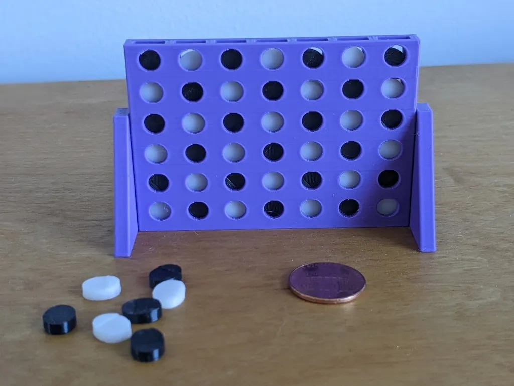 miniature connect 4
