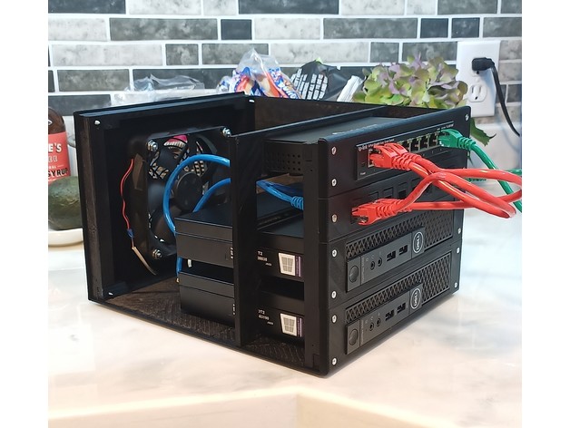 DIY Home Server Case by Catalin Cristian Cistelican | Download free STL ...