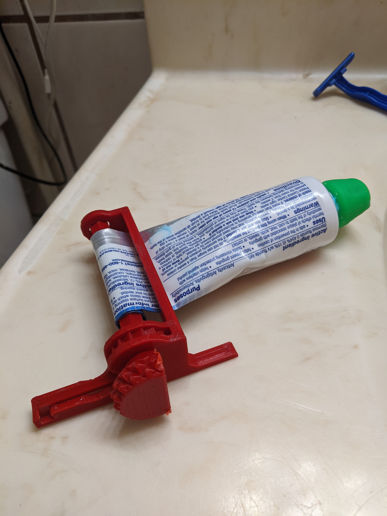TOOTHPASTE SQUEEZER ver tsr5 by dav88 | Download free STL model ...
