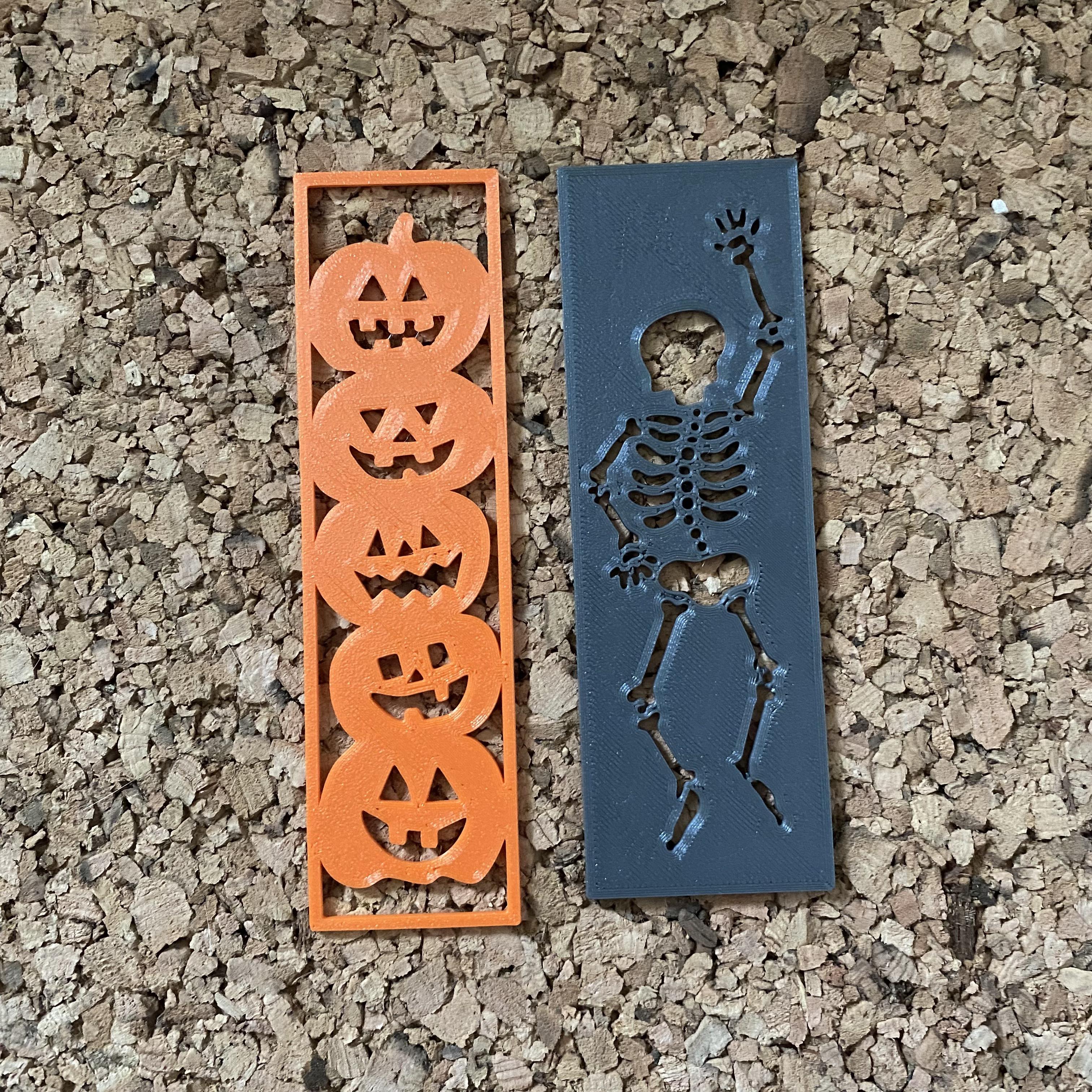 Halloween Bookmarks by Arthena_3D | Download free STL model ...