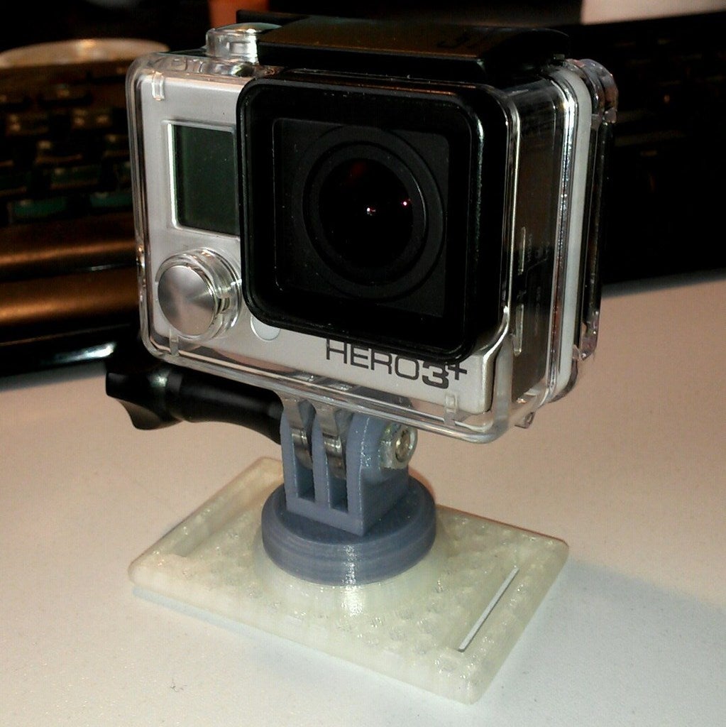 GoPro backpack strap mount by Lucian Brandus | Download free STL model ...