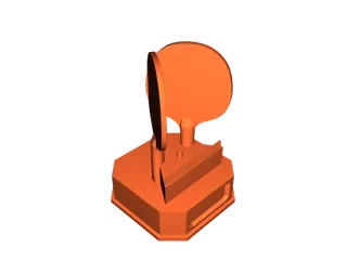 Trophy-ping-pong by Břetislav Uhlíř | Download free STL model ...