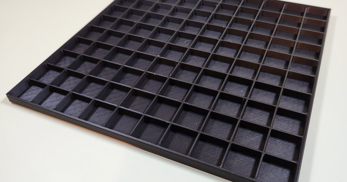 Stackable Sorting/Counting Tray by Phooba | Download free STL model ...