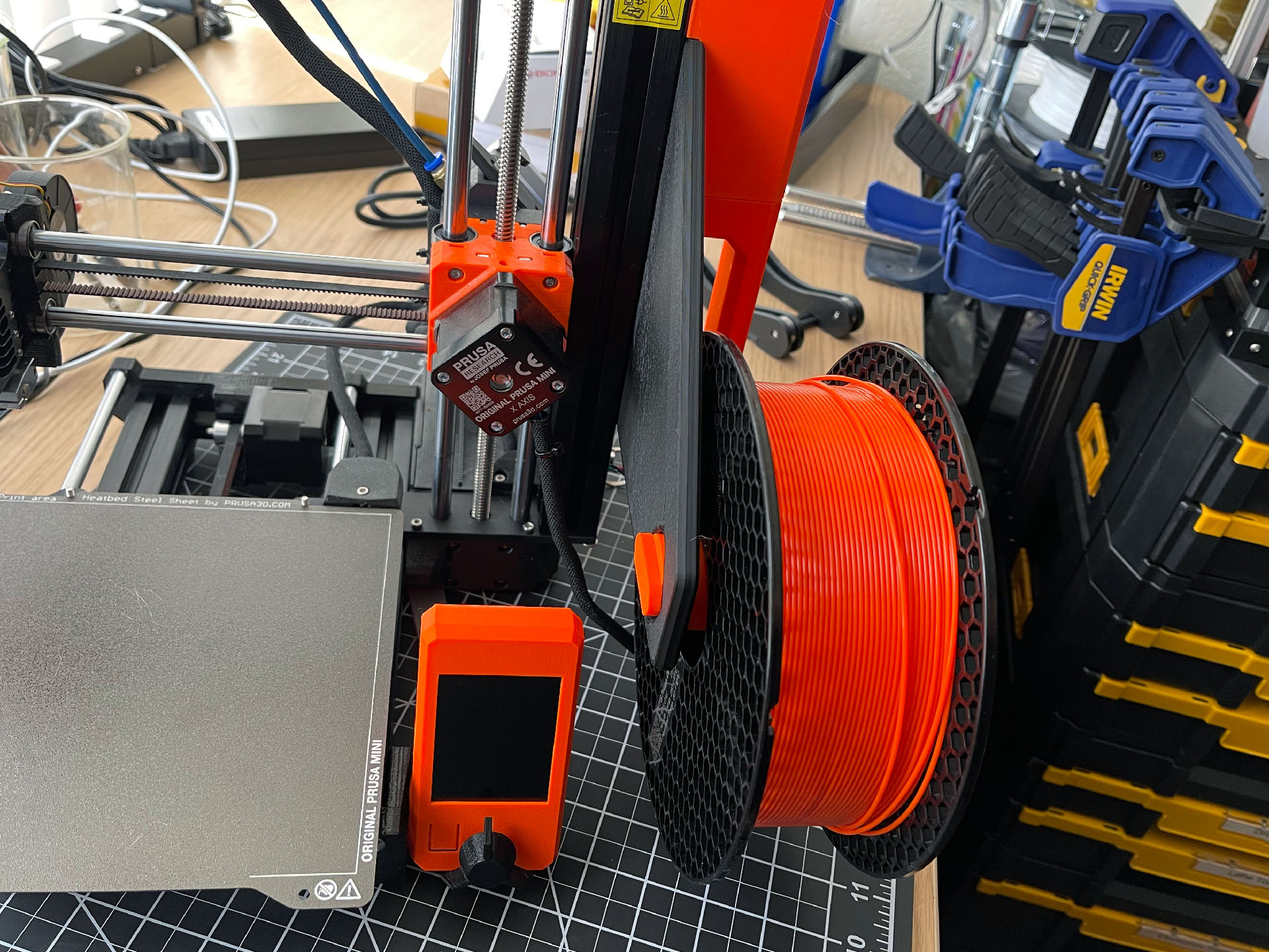 Prusa Mini Tool and Spool Holder by Evan000 | Download free STL model ...