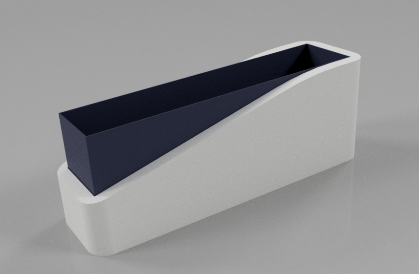 Modern mail holder by tatutsa888 | Download free STL model | Printables.com