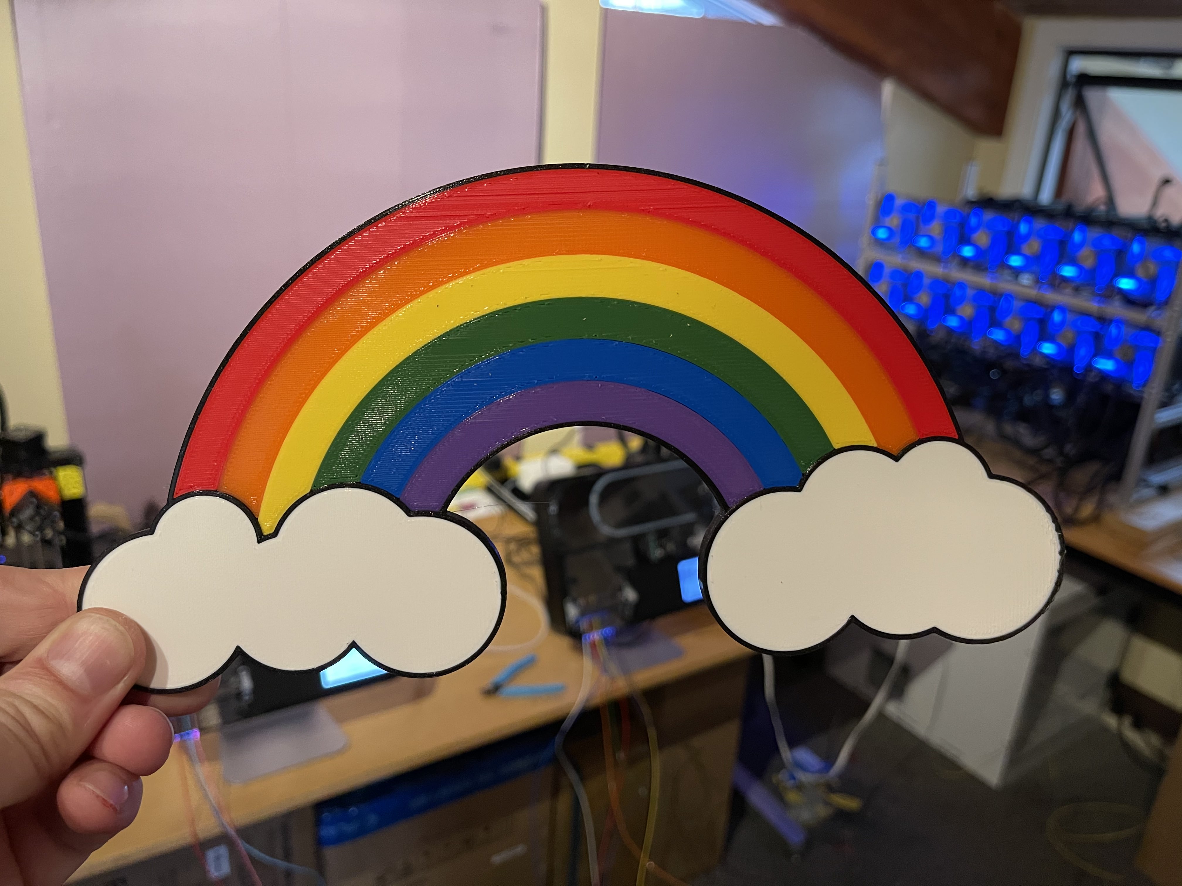 8 Color Rainbow by 3D Printing Nerd | Download free STL model ...