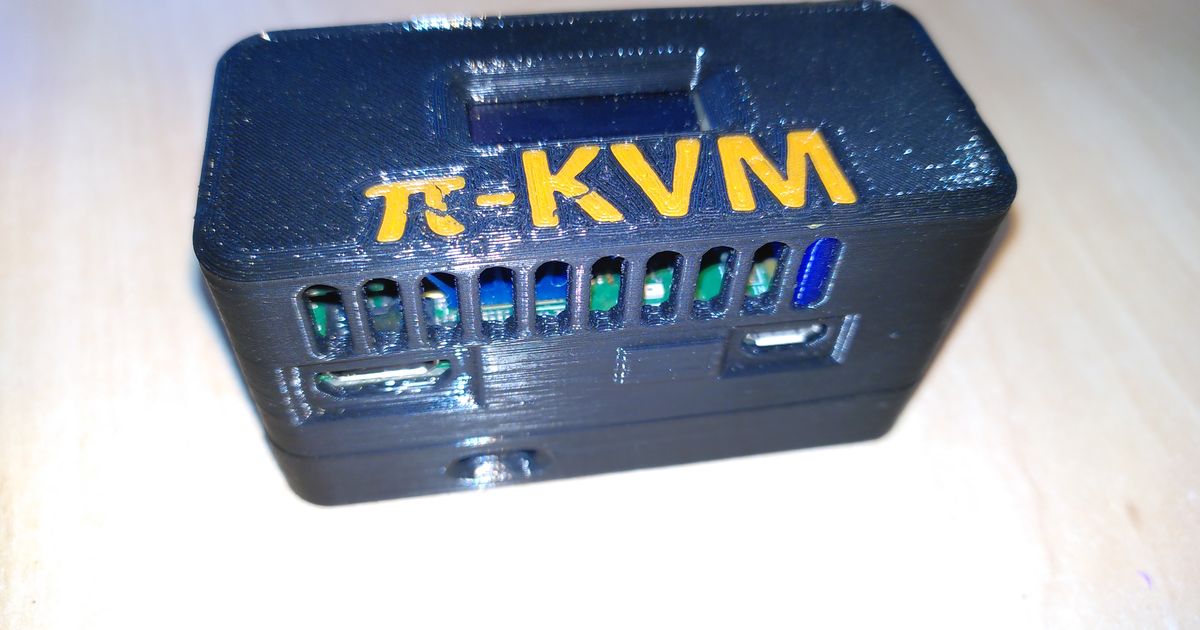 Pi-KVM (zero) case by Quizserv | Download free STL model | Printables.com